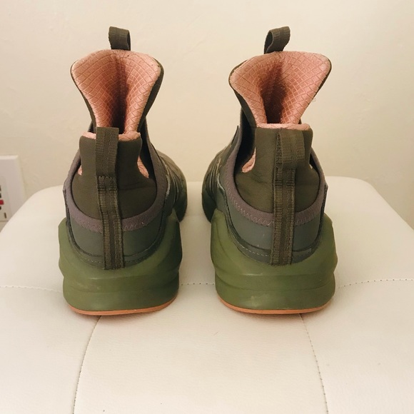 Puma | Shoes | Puma Army Green Slip On High Tops Sneakers | Poshmark